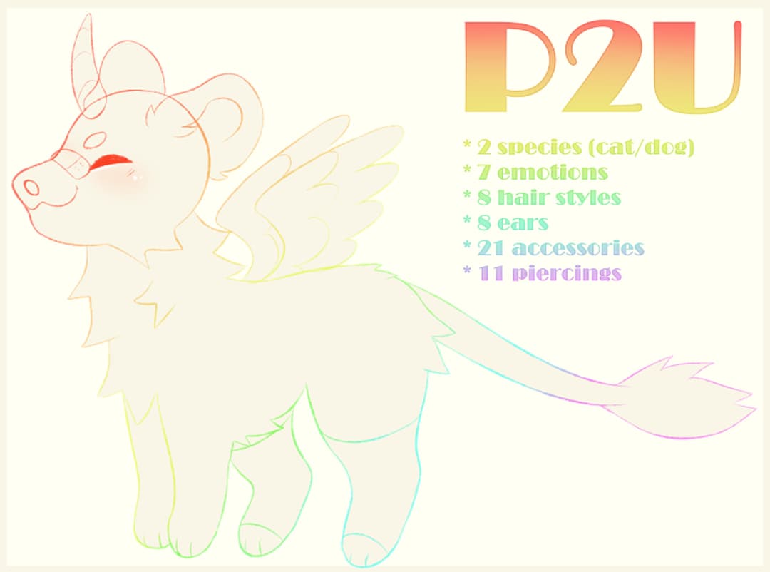 Feral Base Base Lineart Animal Base Digital Lineart - Etsy