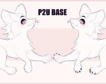 Wolf Dog Base - Etsy