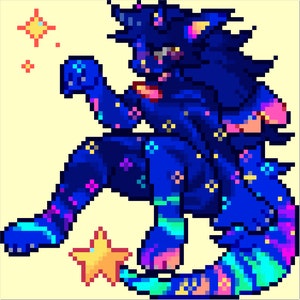 MINI Pixel Doll Commission | Furry Commission | Digital Art | 70x70 ...