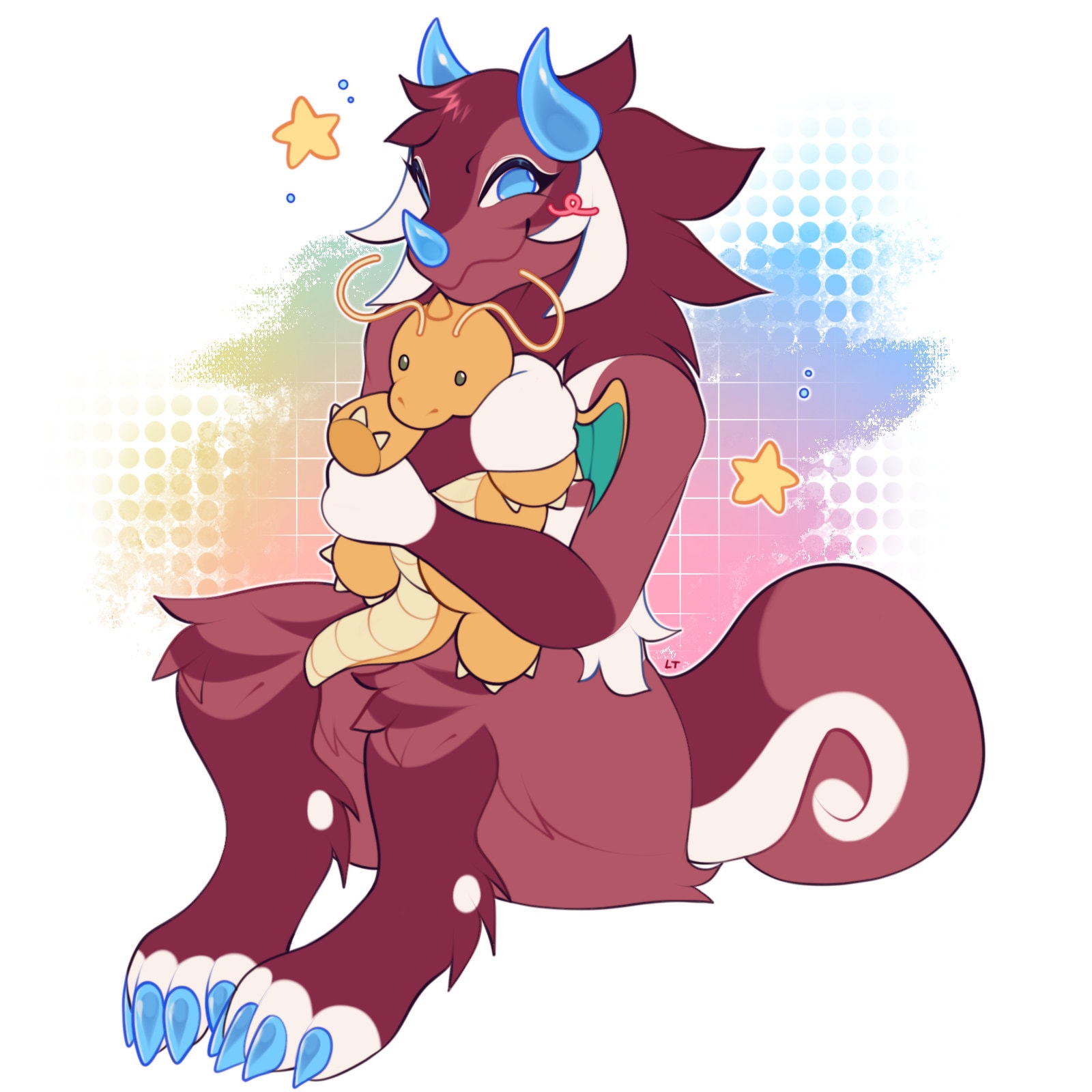 Simple Flat Fullbody Commission | Furry Commission | Digital Art - Etsy