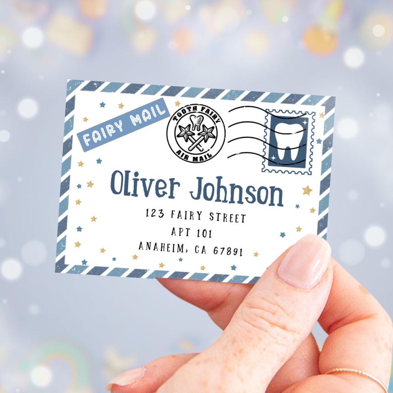 Editable Mini Tooth Fairy Letter | Fairy Letter | Fairy Receipt | Tooth ...