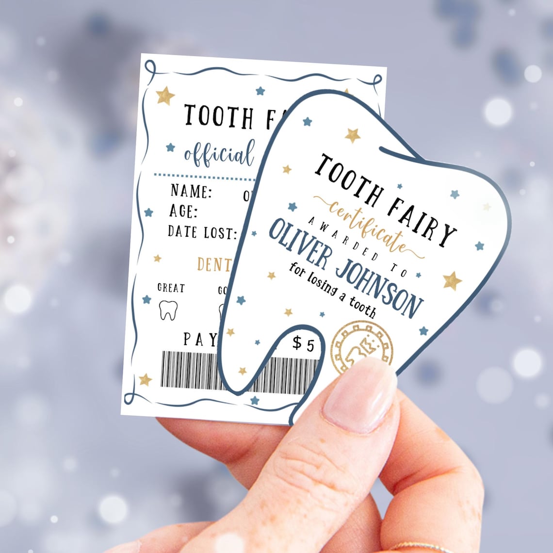 Editable Mini Tooth Fairy Letter | Fairy Letter | Fairy Receipt | Tooth ...