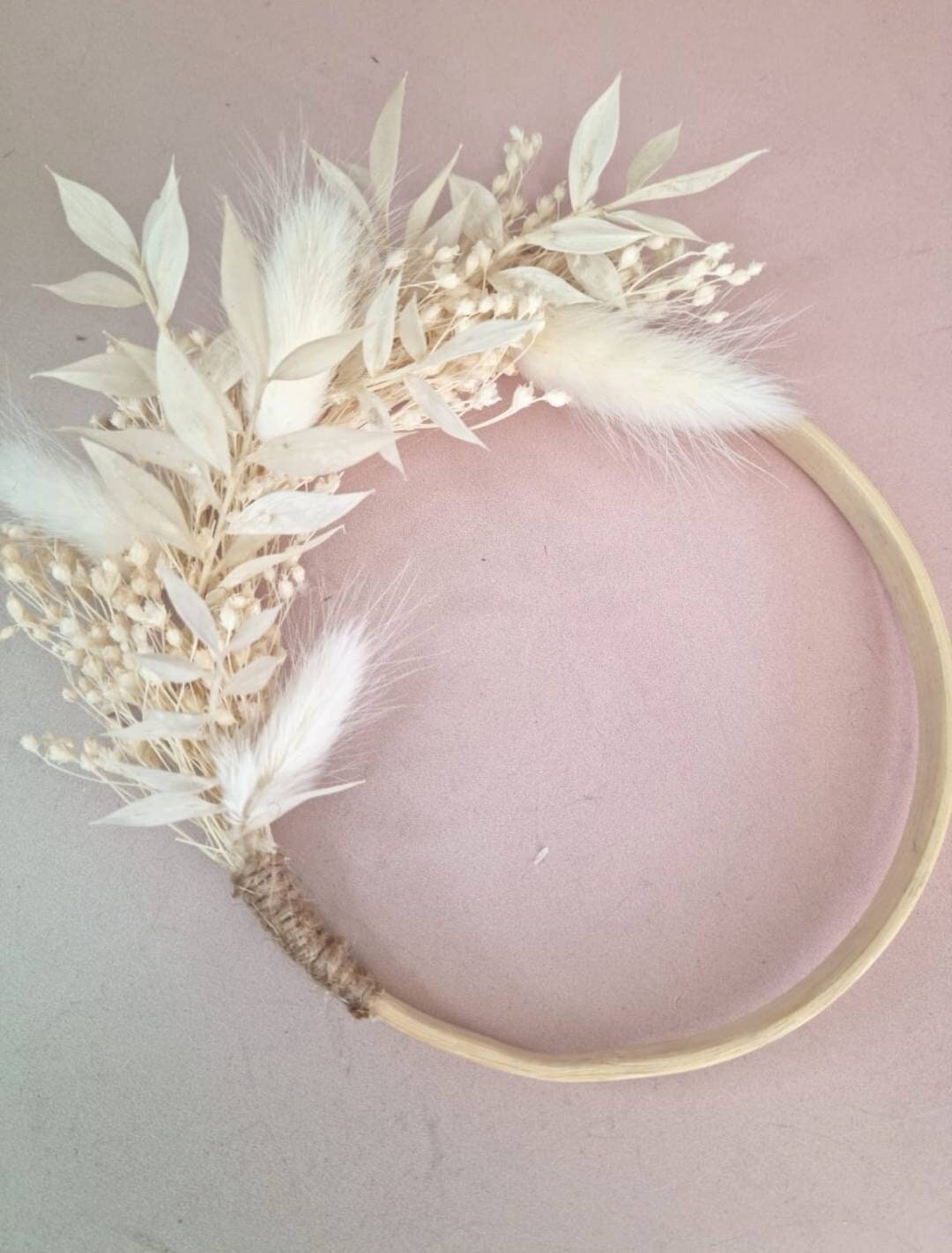 Mini Cake Topper Wreath / Dried Flower Wedding Cake Decoration - Etsy