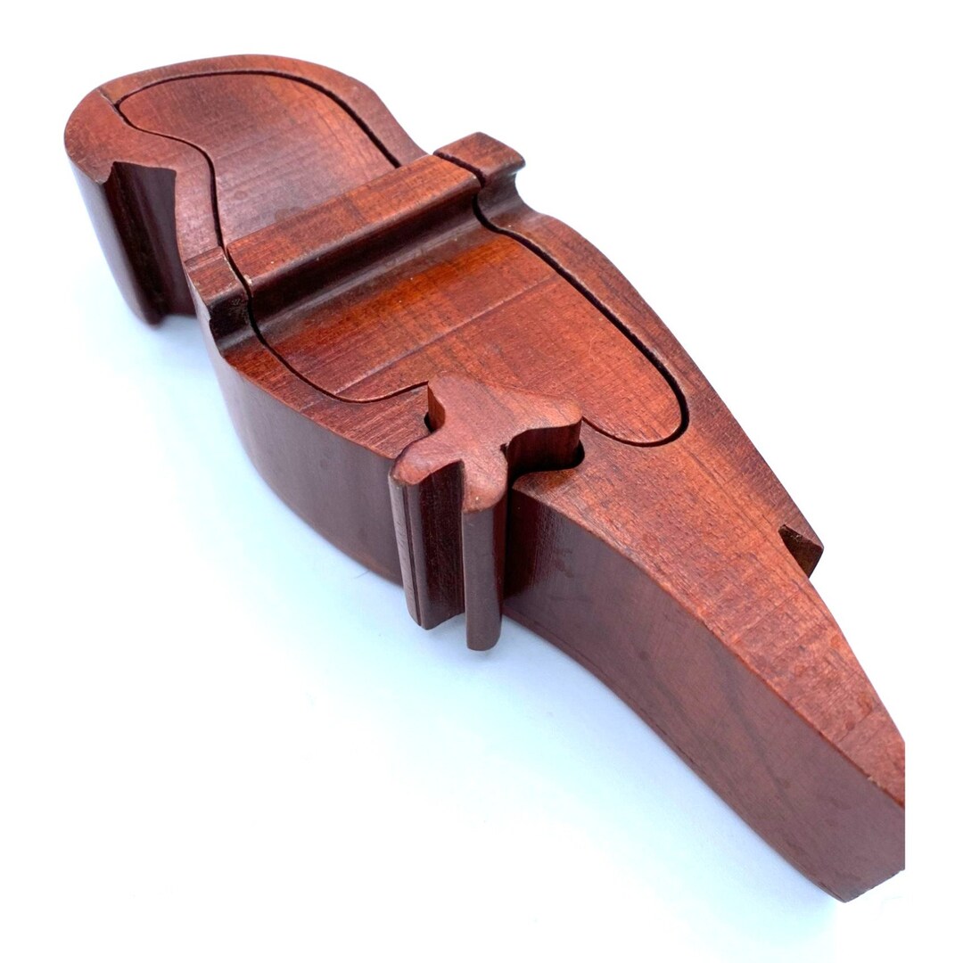 Wooden Parrot Puzzle Jewelry Box / 9 Inches - Etsy