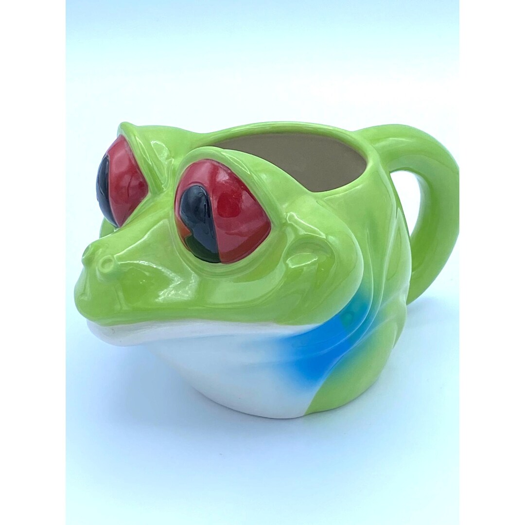 Rainforest Cafe 3-D Green Tree Frog Mug RFC 2007 - Etsy