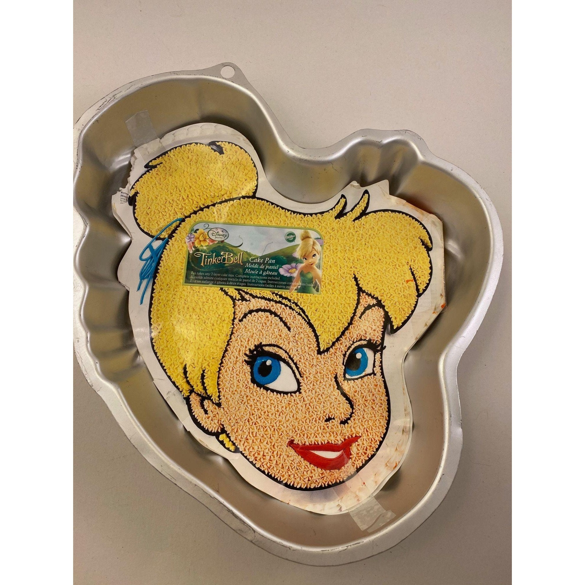 Tinkerbell Cake Pan with Recipe - Etsy.de