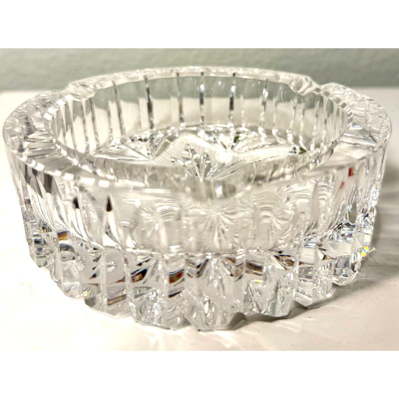Crystal Ashtray Star - Etsy