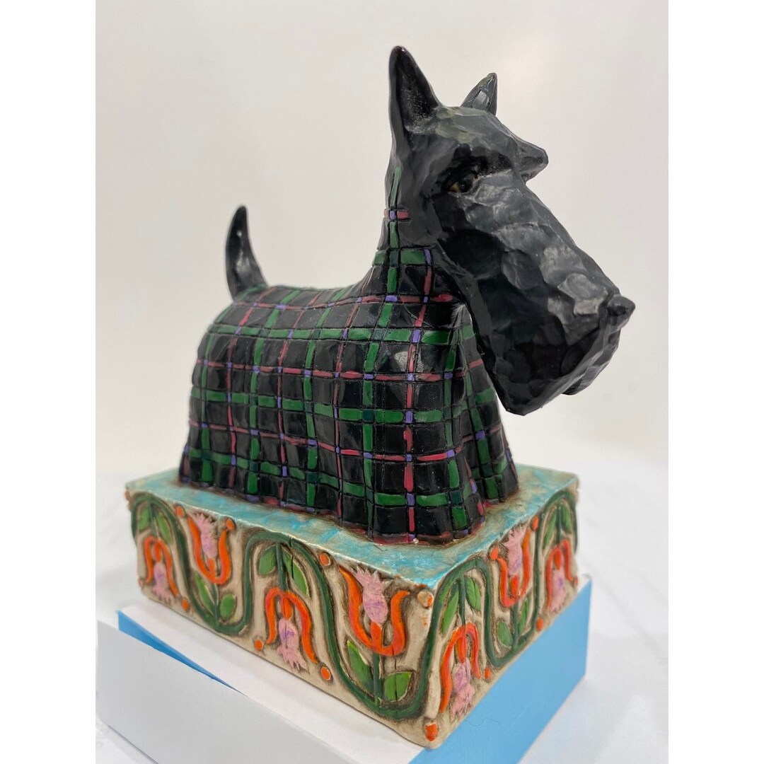 Jim Shore Scottie Mac Rover Dog Vintage Collector's Item - Etsy