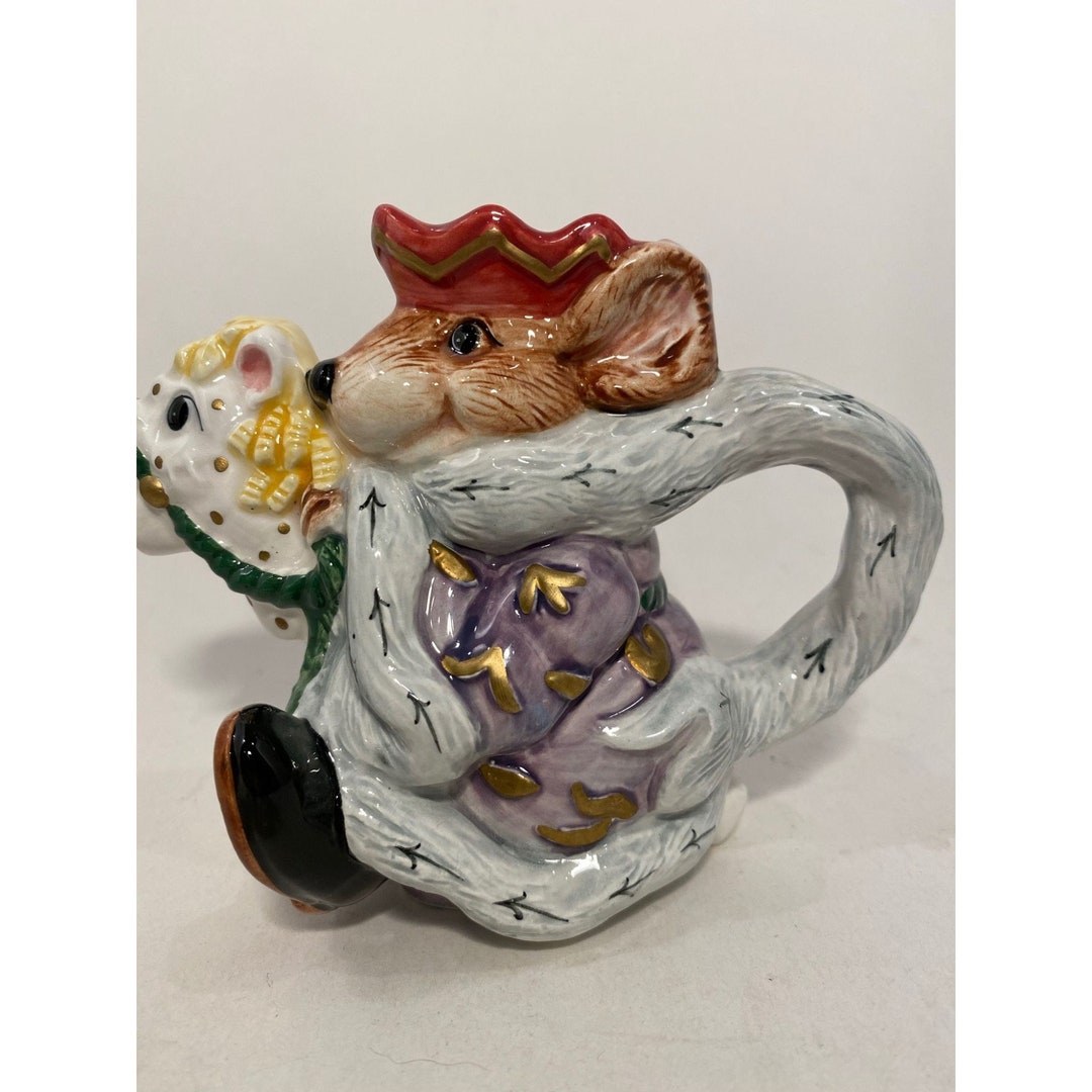 Fitz and Floyd Rat King From "nutcracker' on Hobby Horse Creamer ...