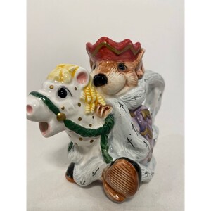 Fitz and Floyd Rat King From "nutcracker' on Hobby Horse Creamer ...