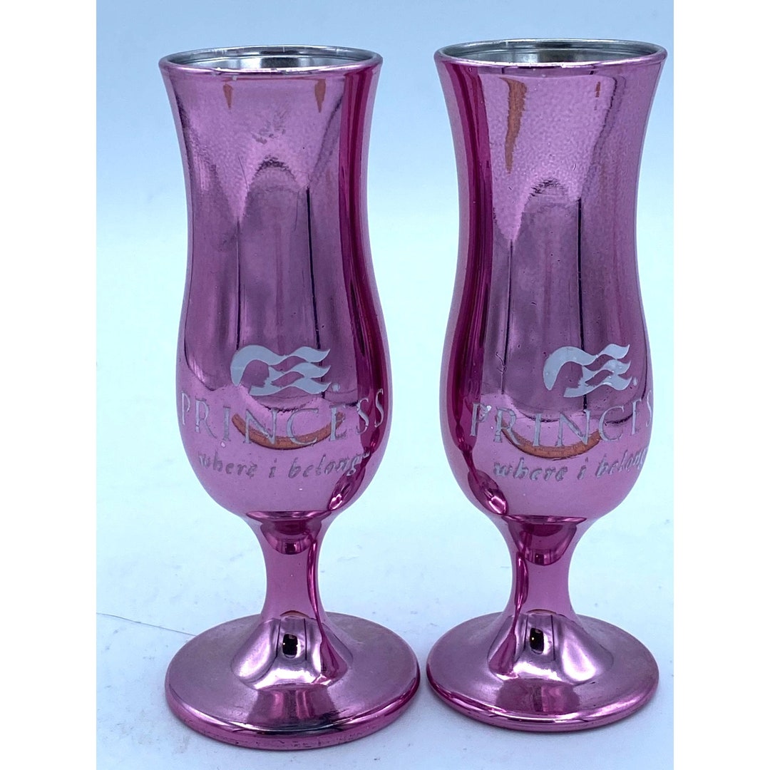 Princess Cruises Metallic Purple/pink Shot Glasses Where I Belong ...