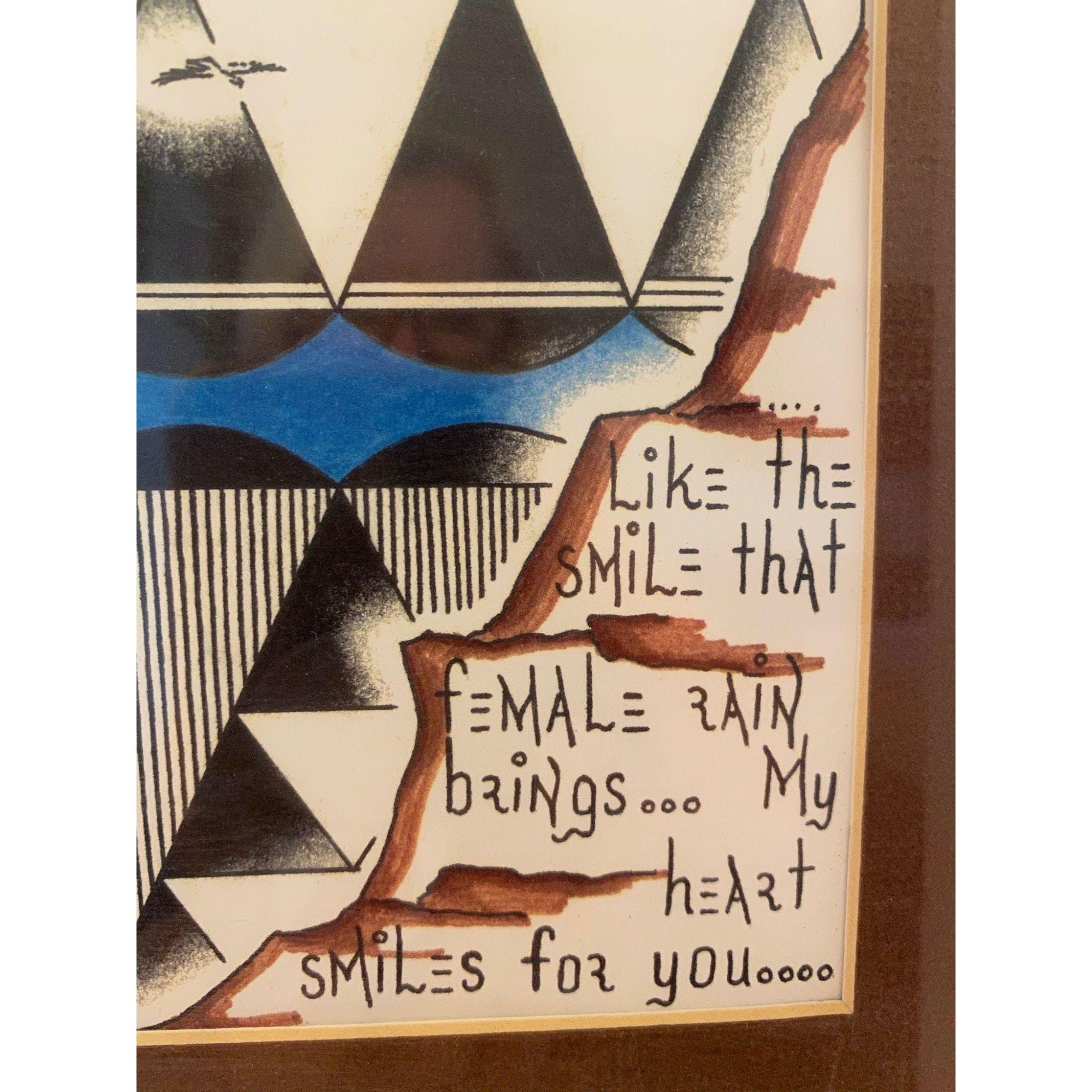 Waya Aisiwa Keene Pueblo Art Print Signed/ Native Art/ New Mexico - Etsy