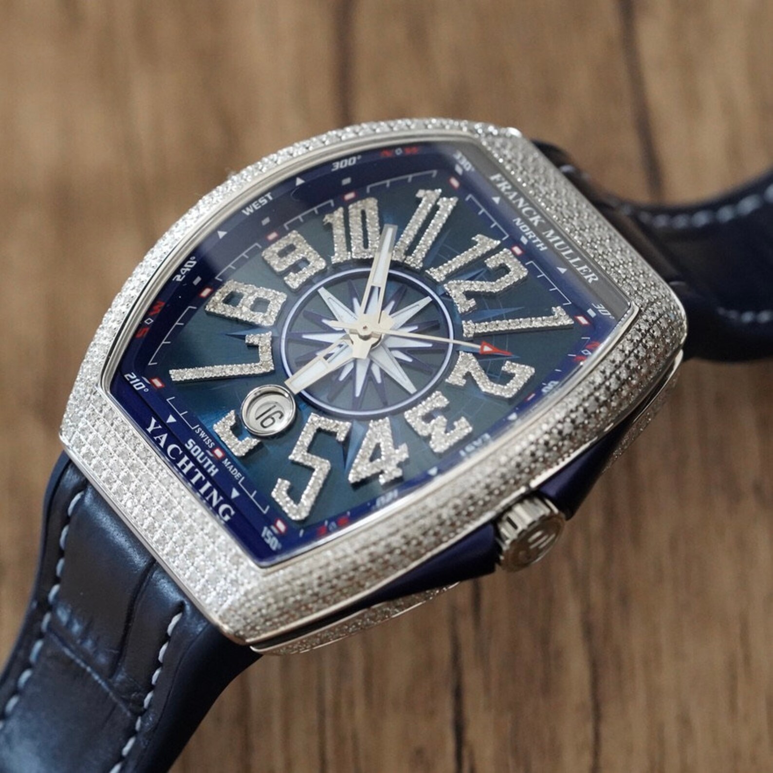 Franck Muller Yachting V45 Diamond After Market Brand New - Etsy