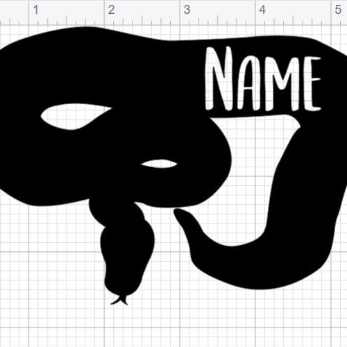 Ball Python Custom Name Decal - Etsy