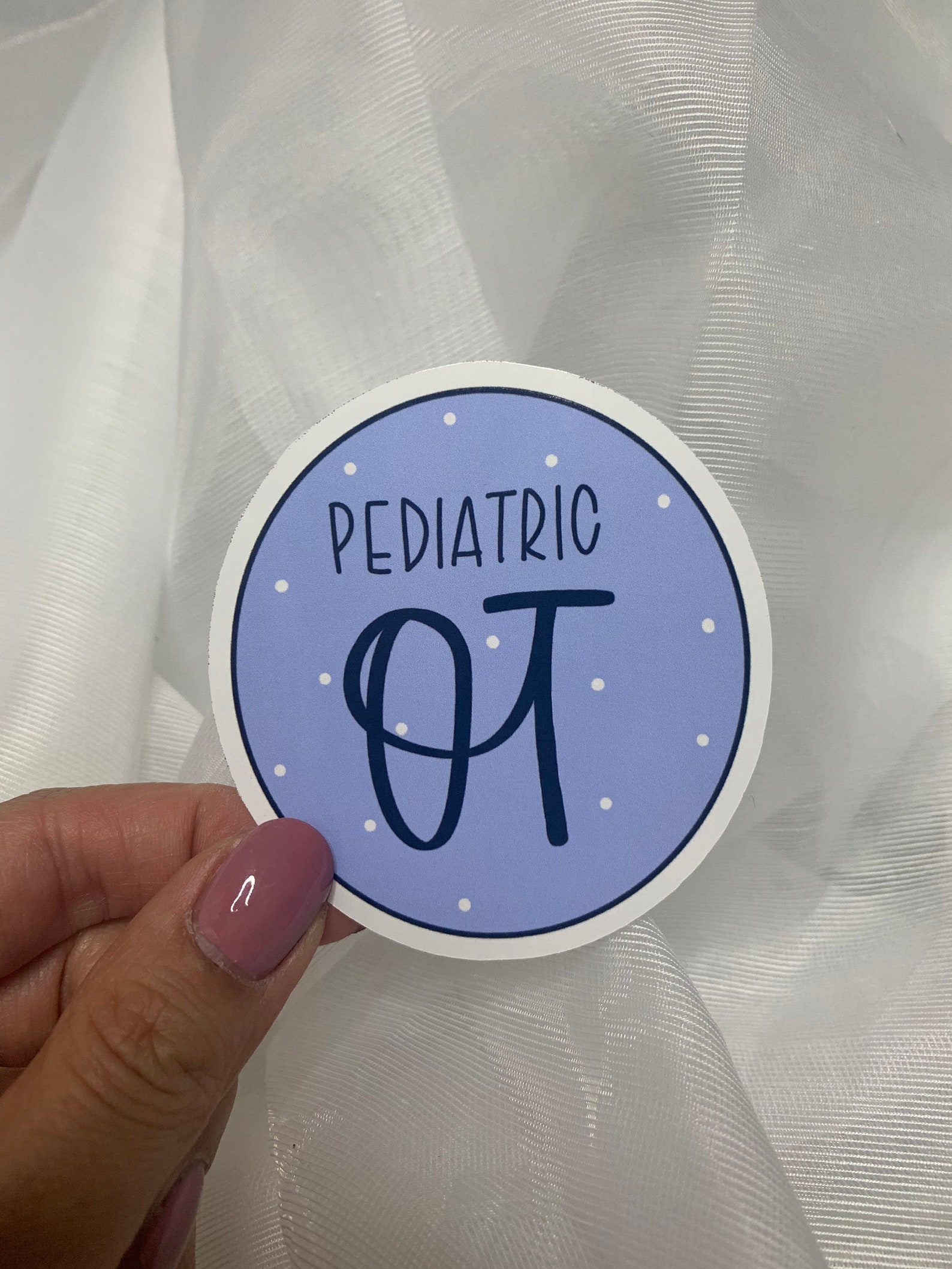 Pediatric OT Sticker/ Occupational Therapy Sticker/ Glossy - Etsy
