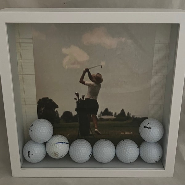 Golf Shadow Box - Etsy
