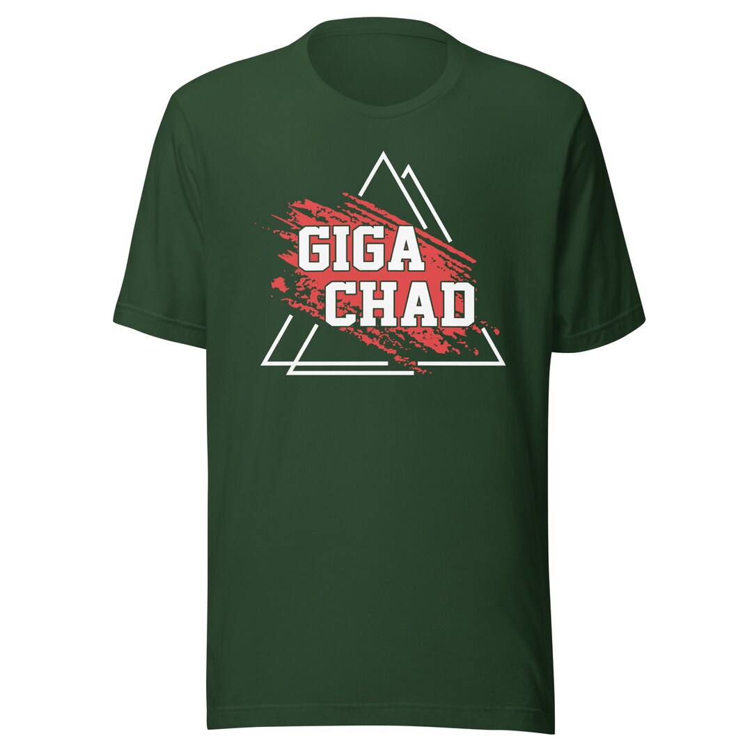 Giga Chad Shirt, Alpha Male Tee, Fitness Motivation, Gym Apparel ...