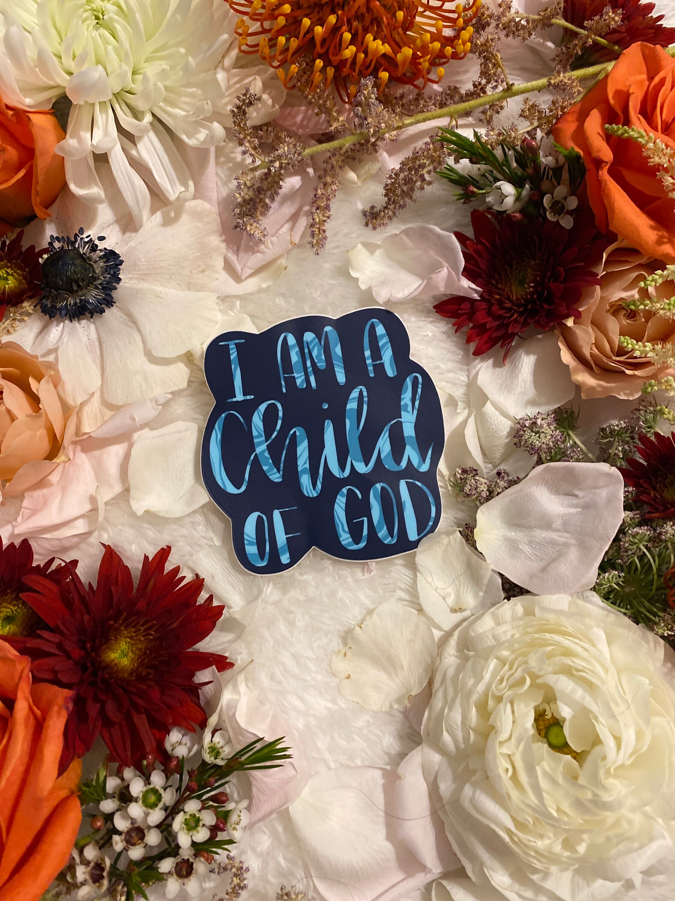 I Am a Child of God Christian Sticker That is Waterproof, Weatherproof ...