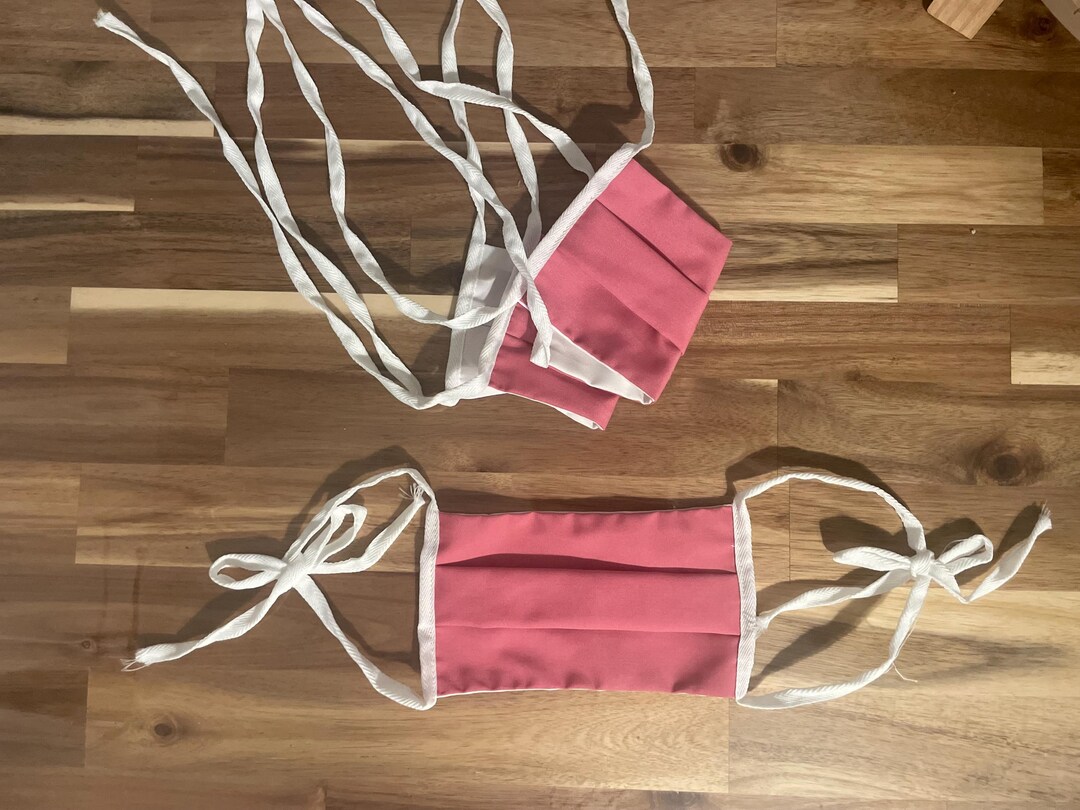 Pink Face Mask - 3 Pack - Etsy