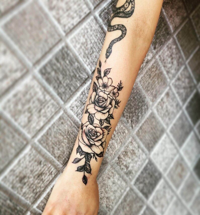 CUSTOM Tattoo Design Hand Drawing Tattoo Designs No One | Etsy