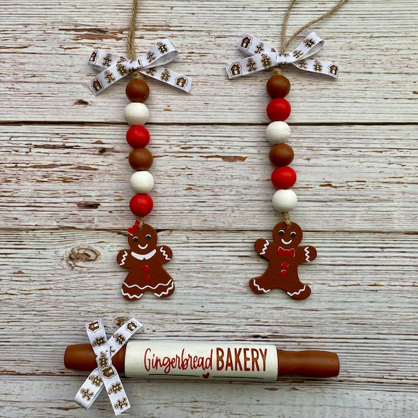 Gingerbread Garland - Etsy