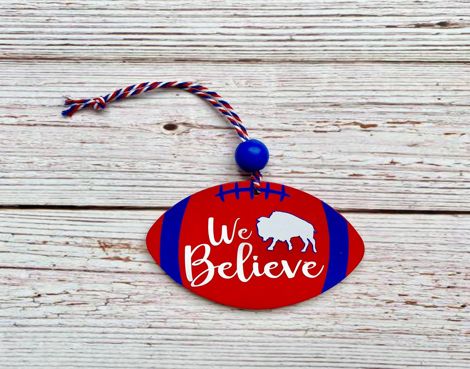 Buffalo Football Ornament, Let’s Go Buffalo, Buffalo Fan Christmas Gift ...