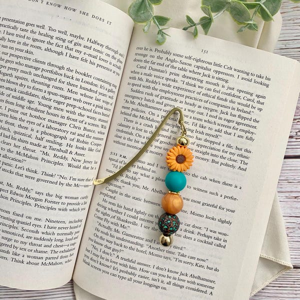 Beaded Book Marks - Etsy