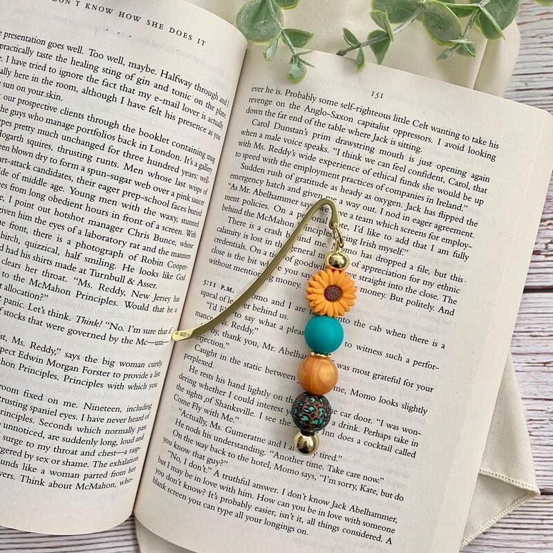 Beaded Book Marks - Etsy