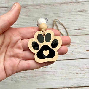 Woof Dog Bone or Paw Print Mini Bead Garland, Treat Canister Accent ...