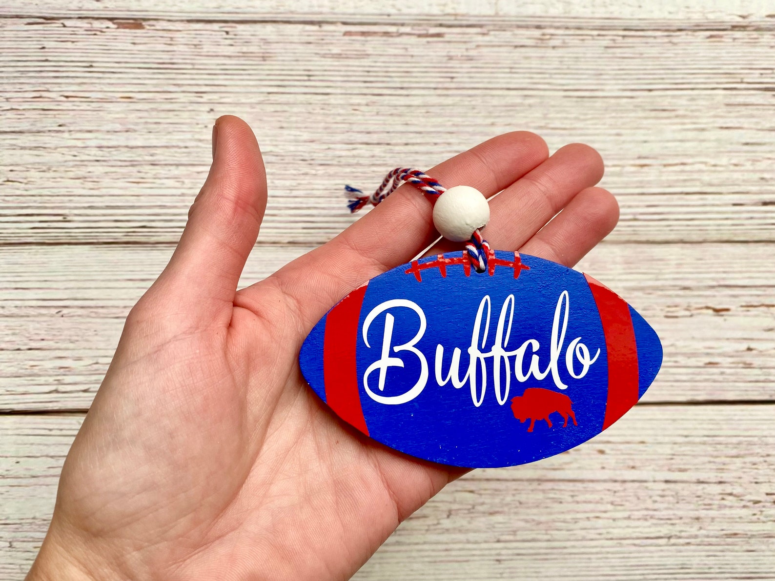 Buffalo Football Ornament, Let’s Go Buffalo, Buffalo Fan Christmas Gift ...