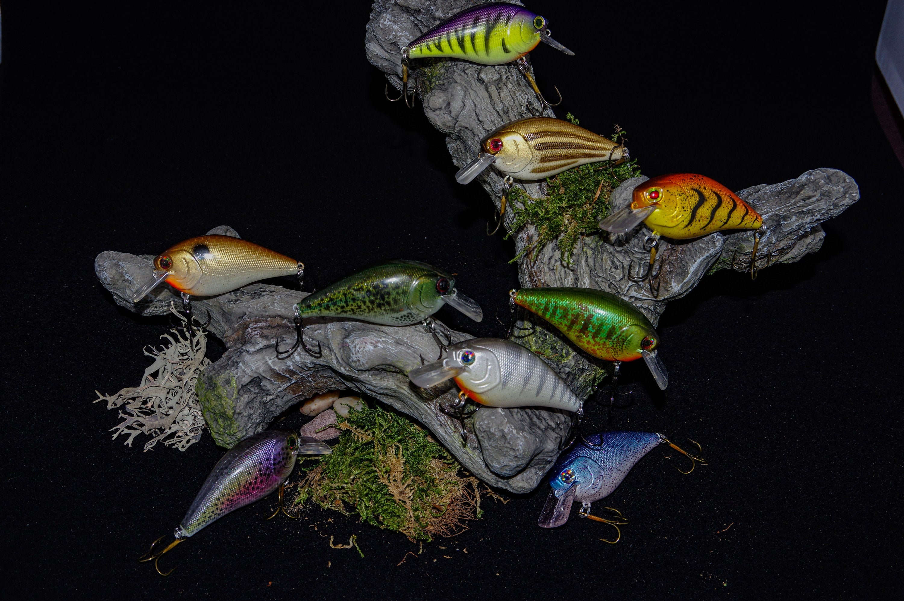 FULLY Custom Hand Painted Fishing Lure - Etsy