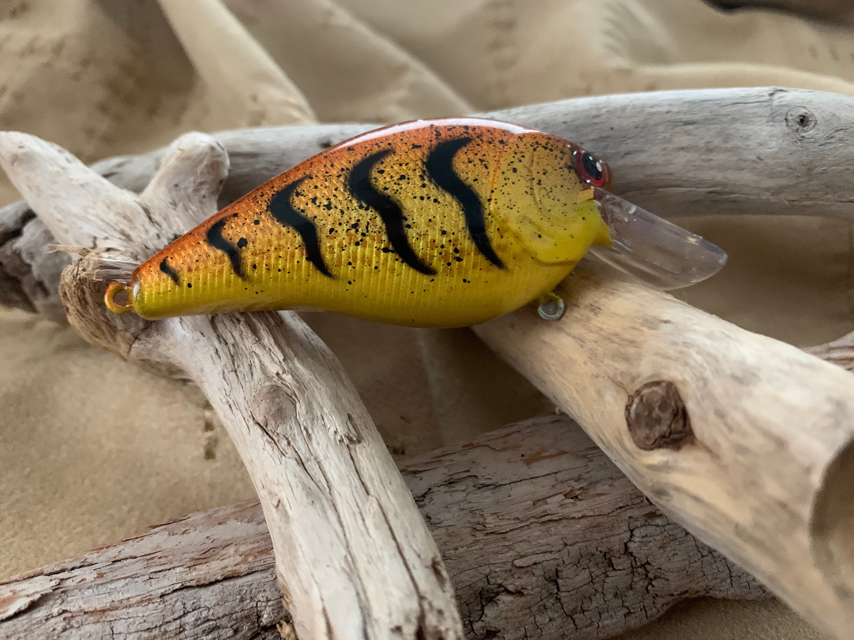 FULLY Custom Hand Painted Fishing Lure - Etsy