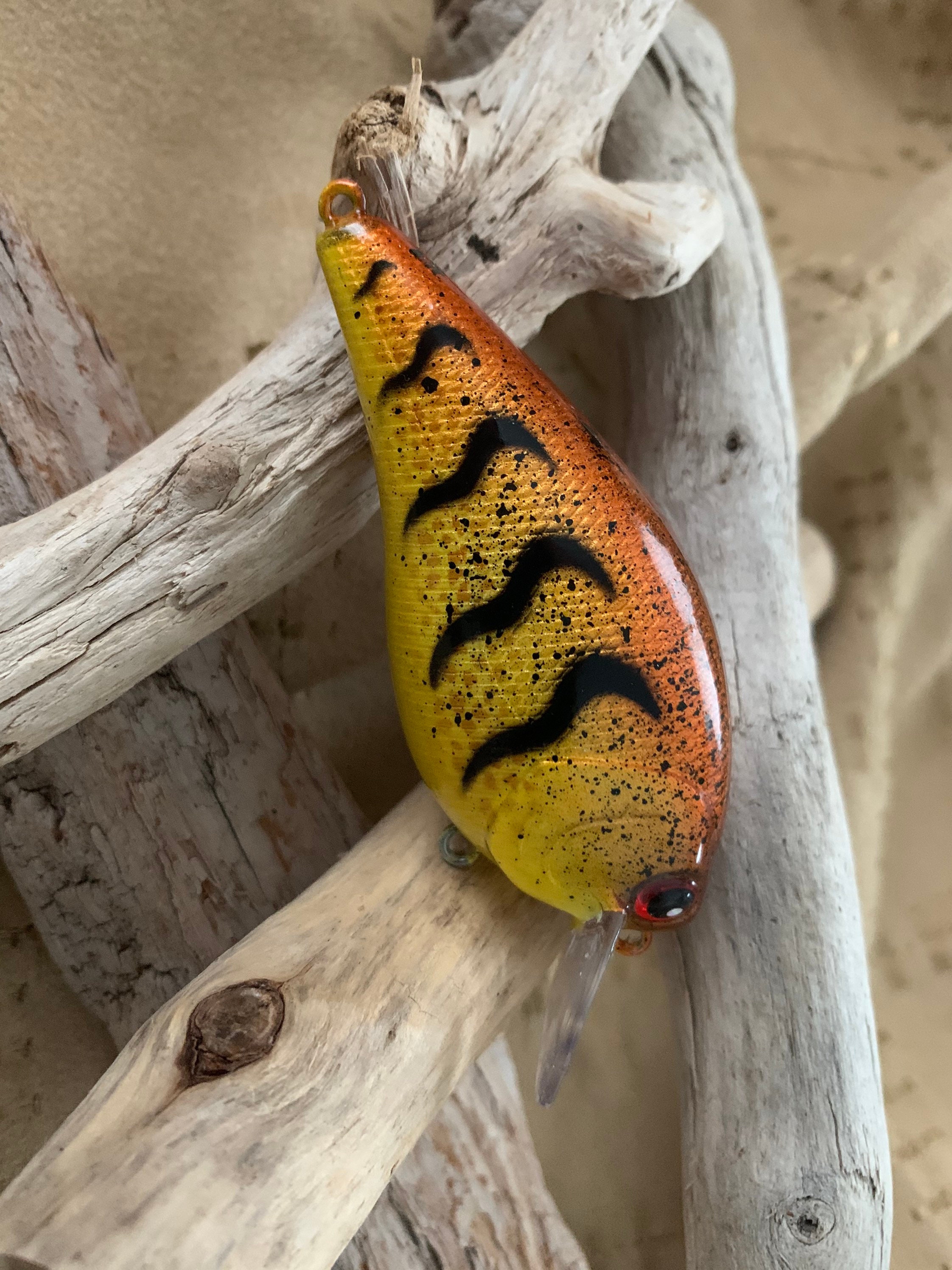 FULLY Custom Hand Painted Fishing Lure - Etsy
