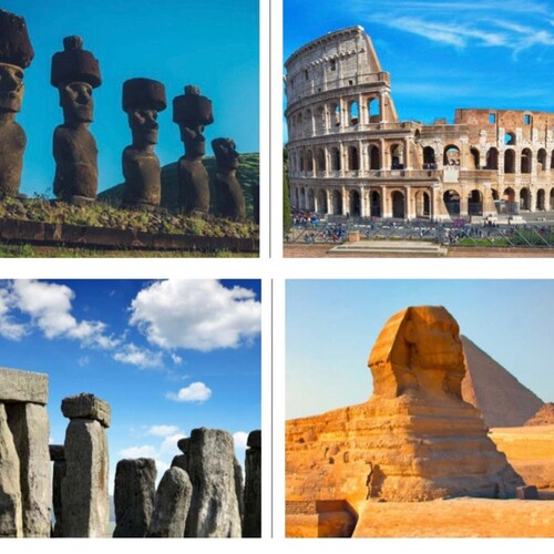 USA Landmarks & Symbols 3-part Cards Montessori United - Etsy