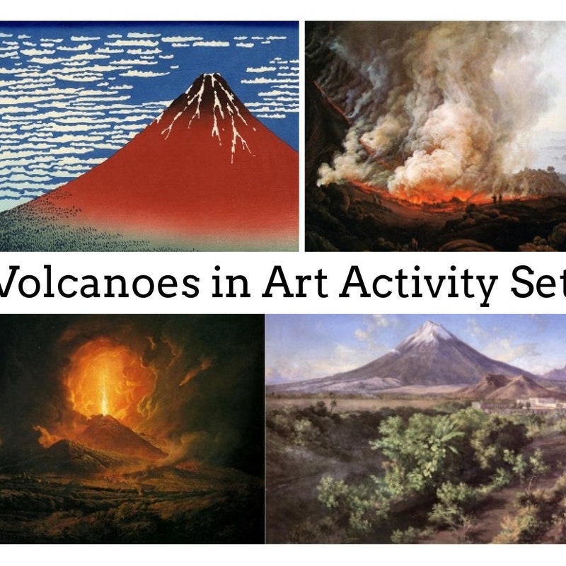 Montessori Volcano - Etsy