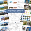 Animals of the World Continent Mats PRINT | Montessori Geography ...
