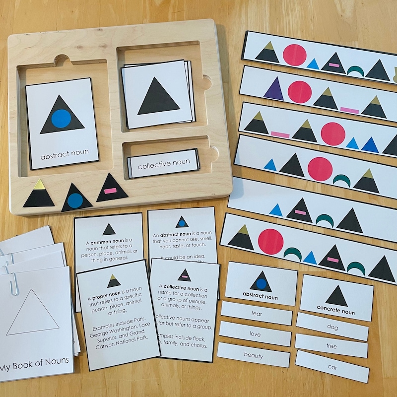Montessori Grammar - Etsy