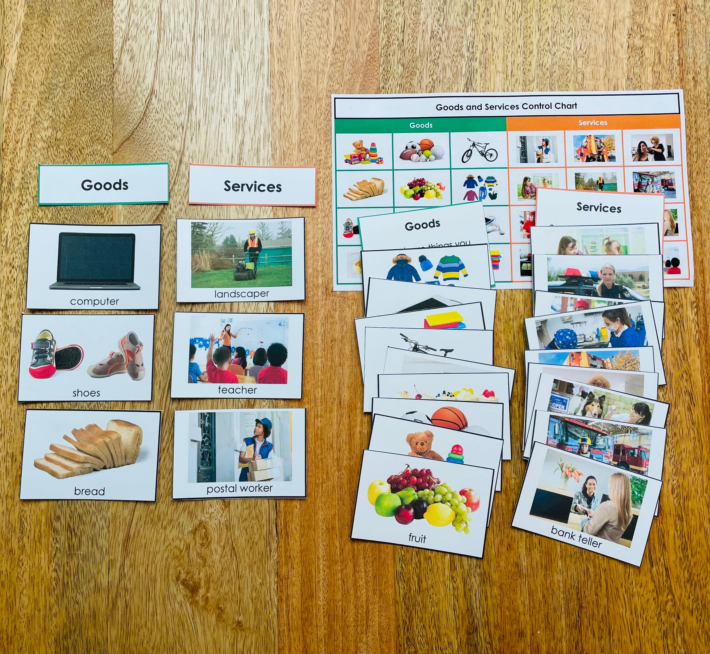 Goods And Services For Kids