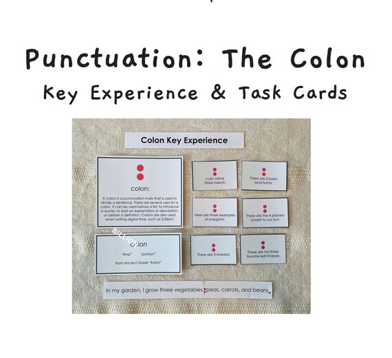 Colon Punctuation