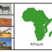 FRENCH VERSION Animals of the Continents Mats Montessori Geography ...