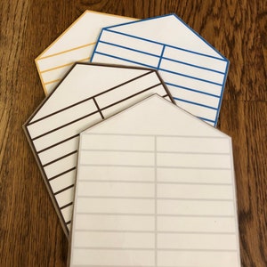 Montessori Bead Houses | Printable Primary Math Activity | Early Math ...