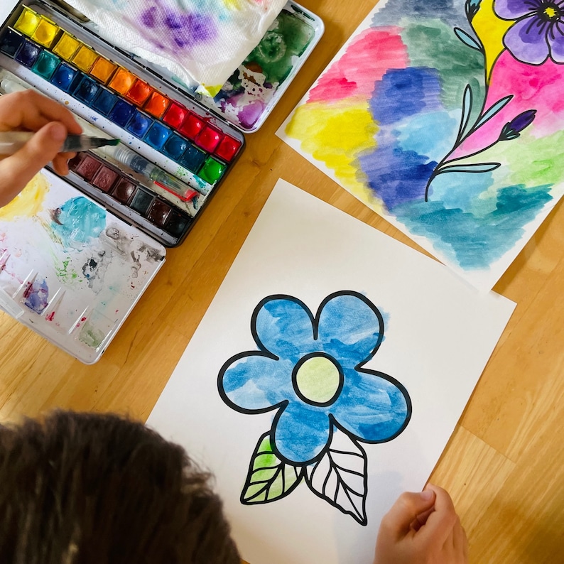 Botany Art Guide Montessori Leaves Flowers - Etsy