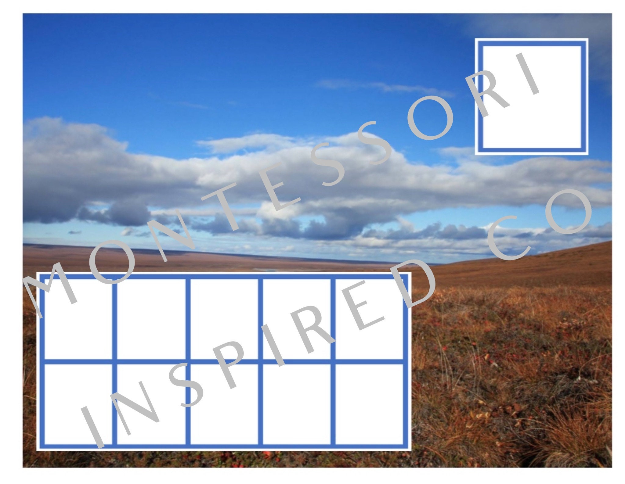 Alaska Biomes Ten Frames | Preschool Math | Counting | Number Fluency ...