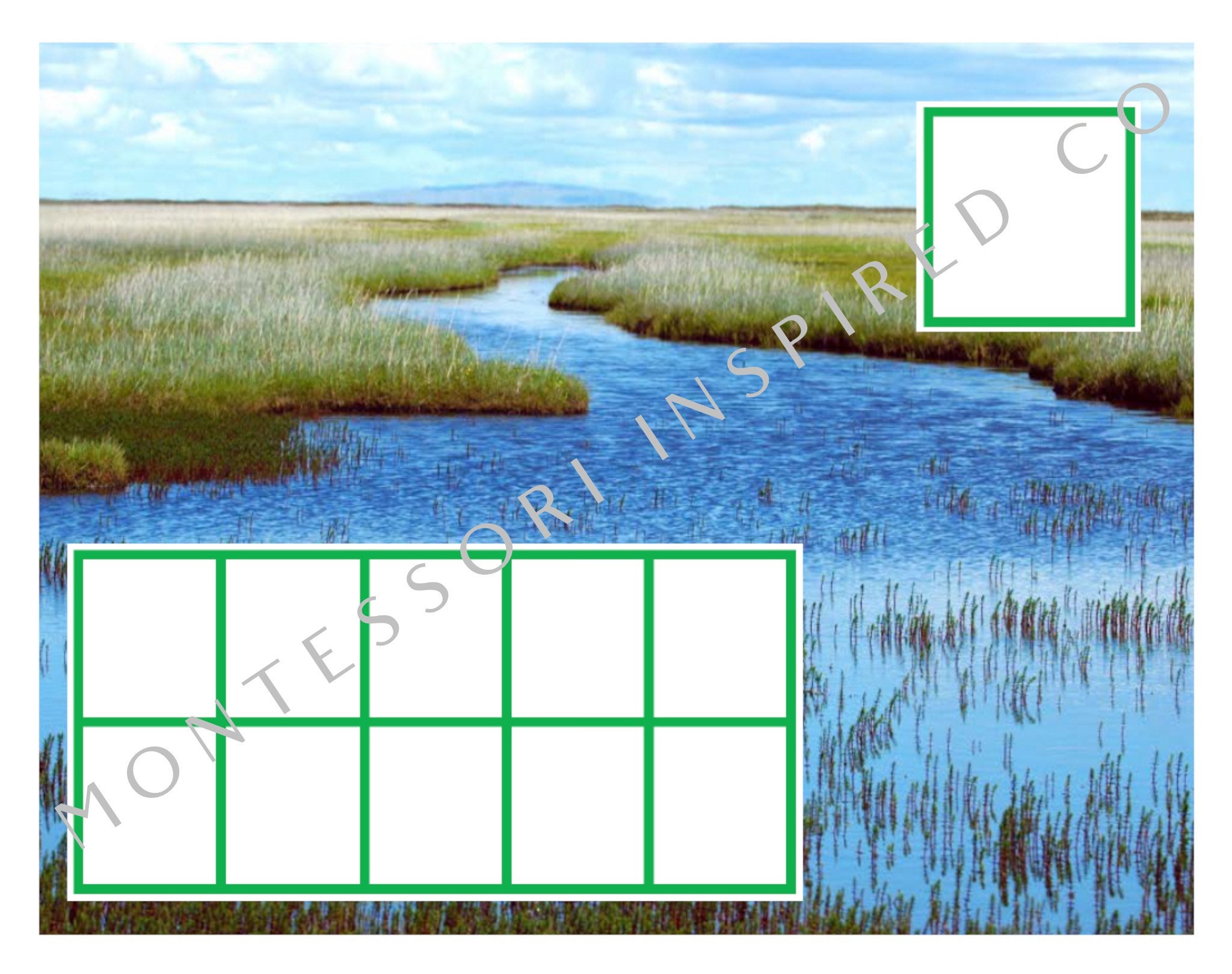 Alaska Biomes Ten Frames Preschool Math Counting Number Fluency - Etsy