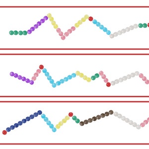 Montessori Perfect 10 Addition Snake Game Cards - Etsy