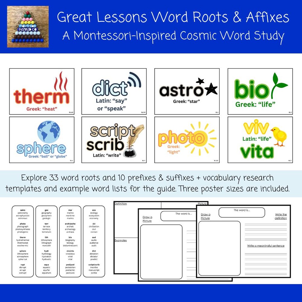 MontessoriInspiredCo - Etsy