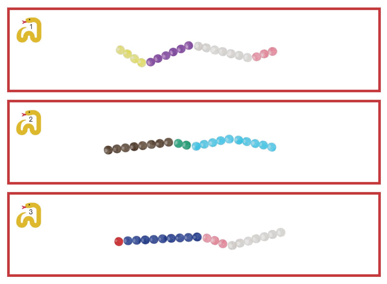 Montessori Perfect 10 Addition Snake Game Cards - Etsy