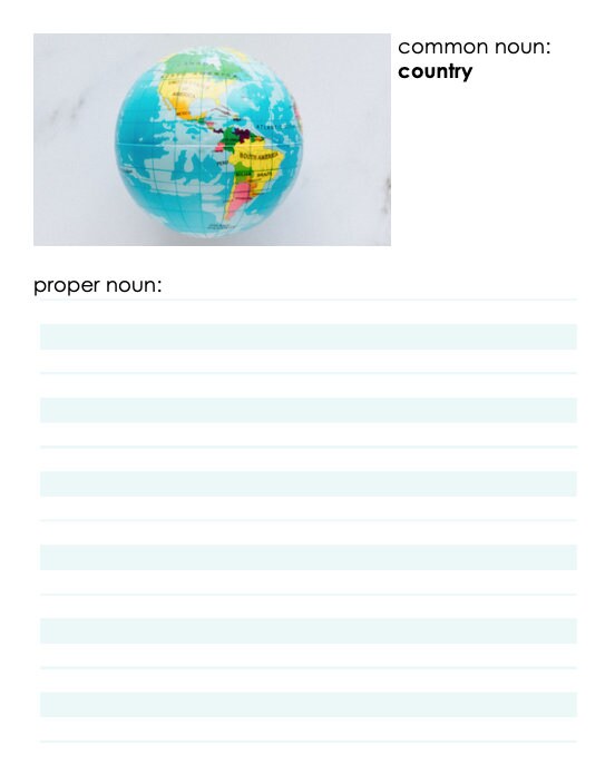 Montessori-inspired Grammar: Advanced Noun Symbols & Activities - Etsy