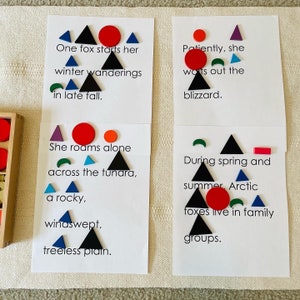 The Arctic Fox's Journey Book-inspired Language Pack | Montessori ...