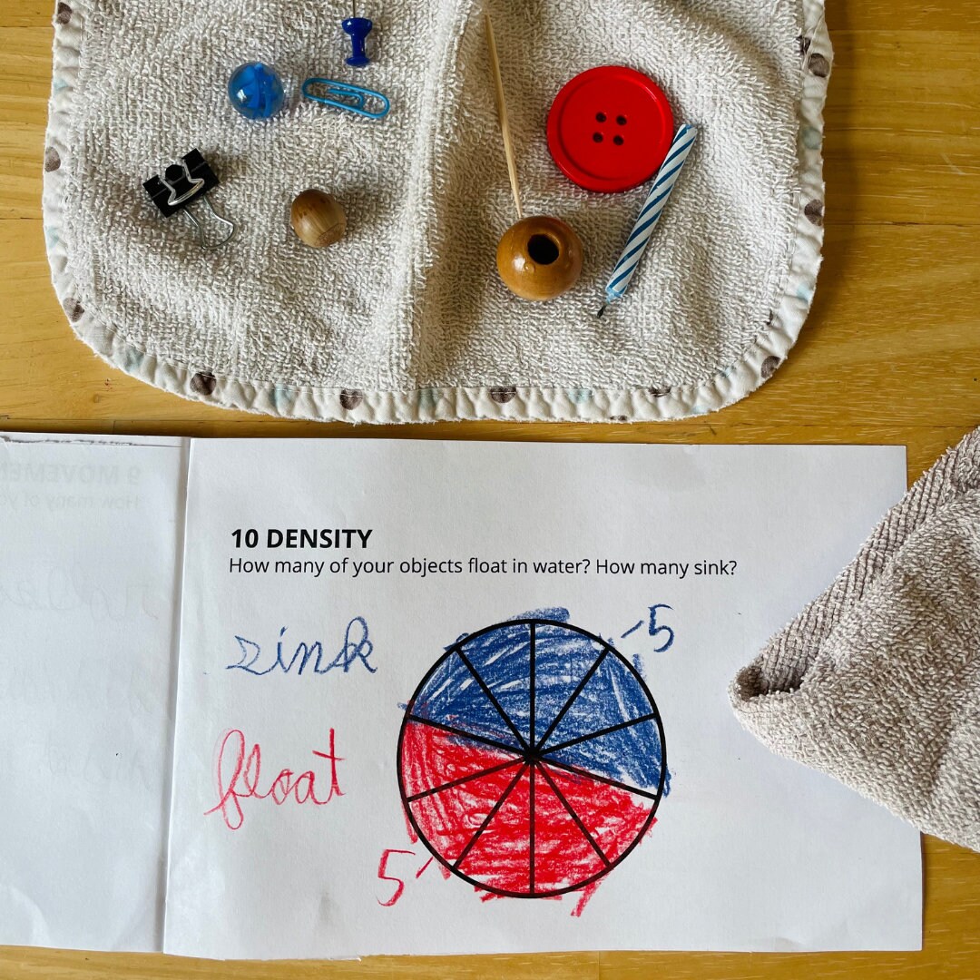 My Pie Chart Booklet: Sensorial & Scientific Explorations and Graphing ...